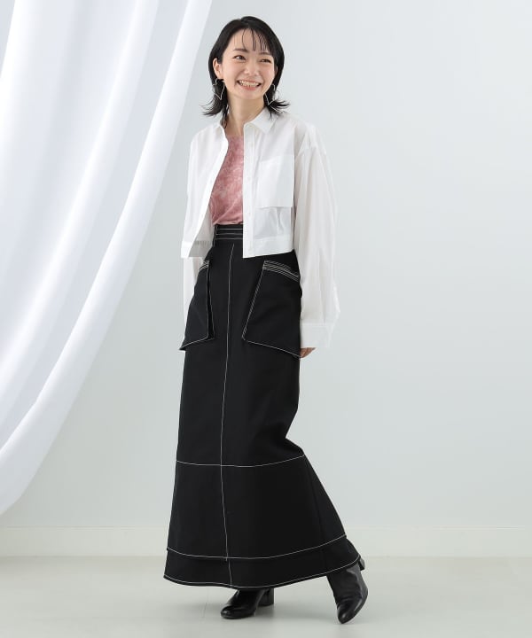 Ray BEAMS Ray BEAMS Ray BEAMS / Big heart earrings (accessory earrings ...