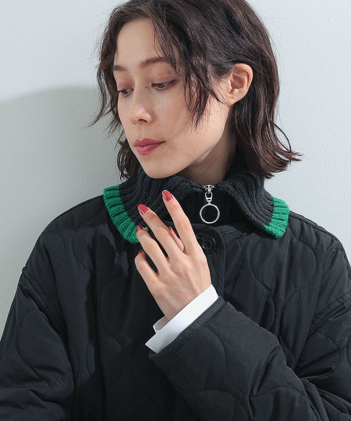 在庫復活！予約終了したBEAMSのハイネックニット見えするネックウォーマーが再入荷 | clumsy