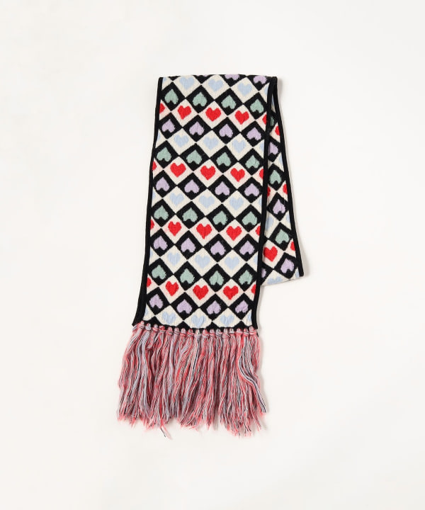 Ray BEAMS（レイ ビームス）MARCO RAMBALDI / HEART SCARF（ファッション雑貨 ストール・スカーフ）通販｜BEAMS