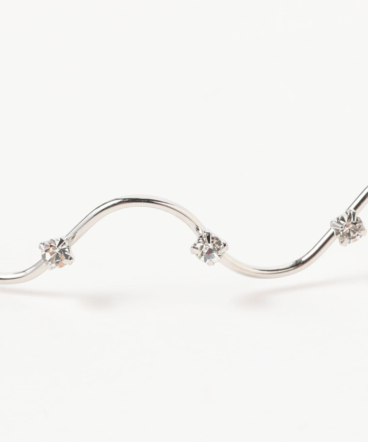 Ray BEAMS（レイ ビームス） SCHO / Ariel Metal Crystal Hairband（ヘアアクセサリー ヘアバンド ...