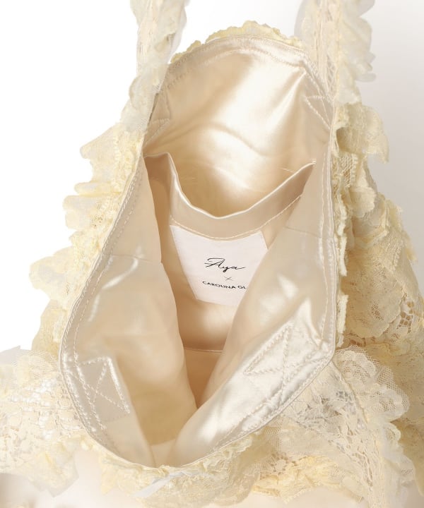 CAROLINA GLASER（カロリナ グレイサー）【COLLABORATION】Aya / レース トートBAG（バッグ トートバッグ）通販｜BEAMS