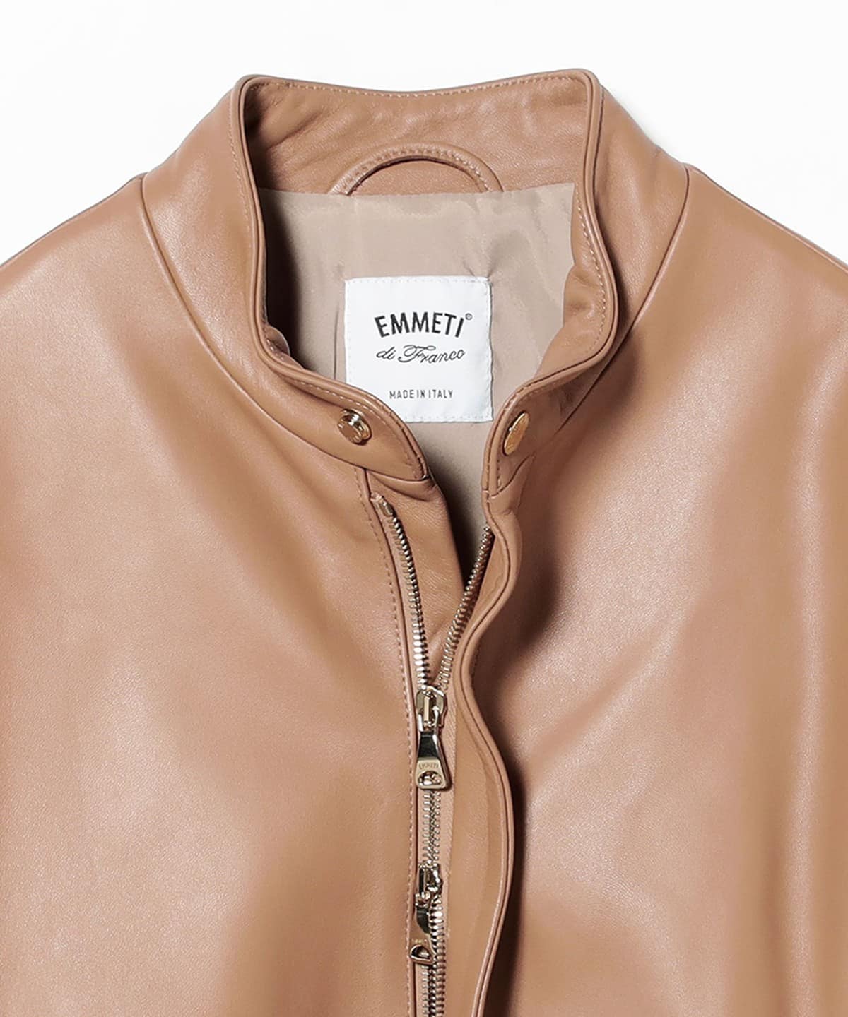 EFFE BEAMS(エッフェ ビームス)EMMETI / PAIGE レザーブルゾン EFFE BEAMS(エッフェ ビームス)EMMETI / PAIGE レザーブルゾン