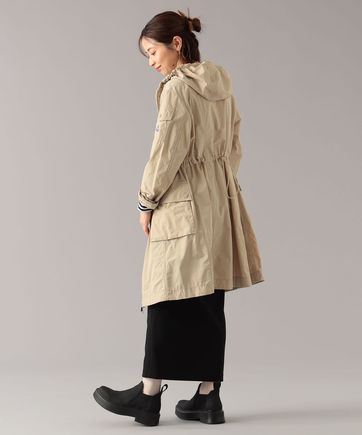 Demi-Luxe BEAMS MONCLER / LAERTE long Demi-Luxe BEAMS (coat Demi-Luxe BEAMS MONCLER / LAERTE long Demi-Luxe BEAMS (coat