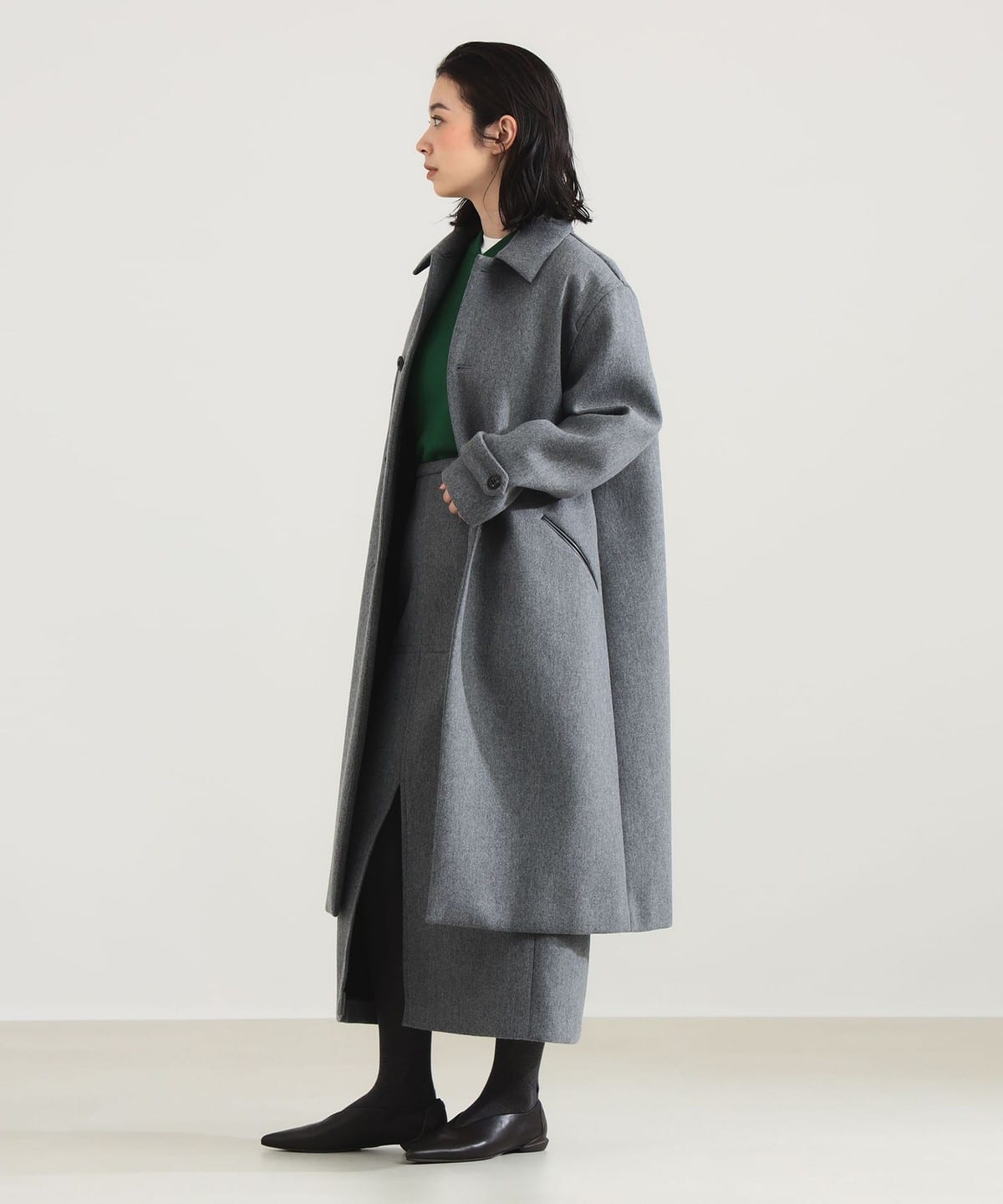 Demi-Luxe BEAMS（デミルクス ビームス）AK+1 / ボンディング コート（コート ステンカラーコート）通販｜BEAMS