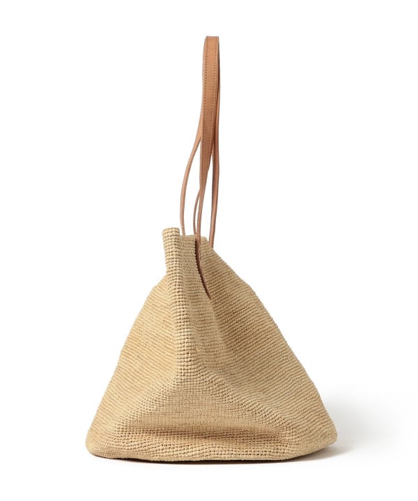 Demi-Luxe BEAMS Demi-Luxe BEAMS / BORY raffia bag (bag, basket bag ...