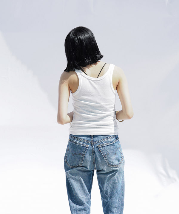 BEAMS Planets BEAMS Planets THE BASIC / Piece-dyed tank tops (T-shirts ...