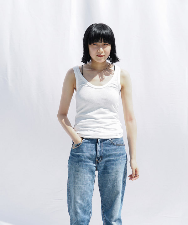 BEAMS Planets BEAMS Planets THE BASIC / Piece-dyed tank tops (T-shirts ...