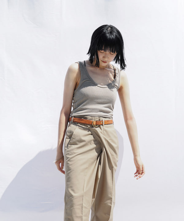 BEAMS Planets BEAMS Planets THE BASIC / Piece-dyed tank tops (T-shirts ...