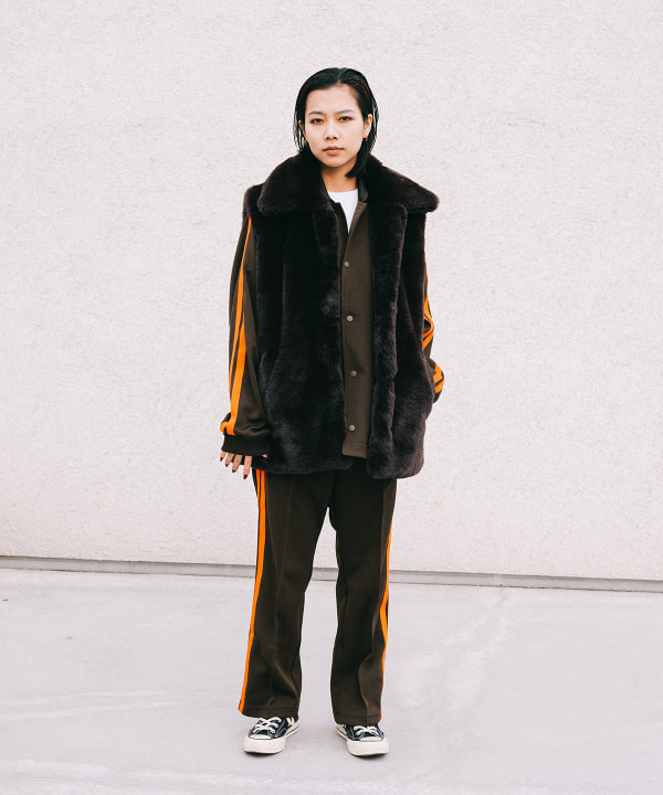 BEAMS Planets（ビームス プラネッツ）GDSS / Coach Jaket with Fur Vest（ブルゾン ブルゾン）通販｜BEAMS