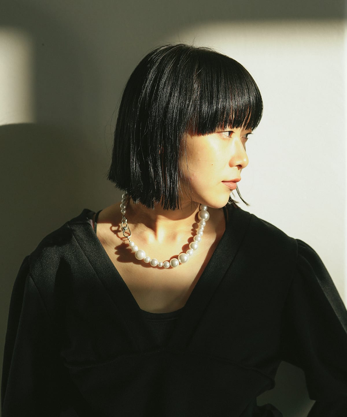 BEAMS Planets（ビームス プラネッツ）【受注生産商品】MASATO INOUE / ミックスパール ネックレス 45cm NL ...