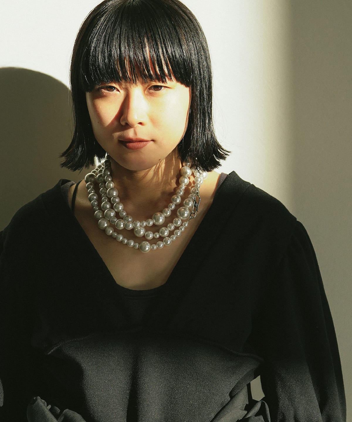 BEAMS Planets（ビームス プラネッツ）【受注生産商品】MASATO INOUE / ミックスパール ネックレス 45cm NL ...