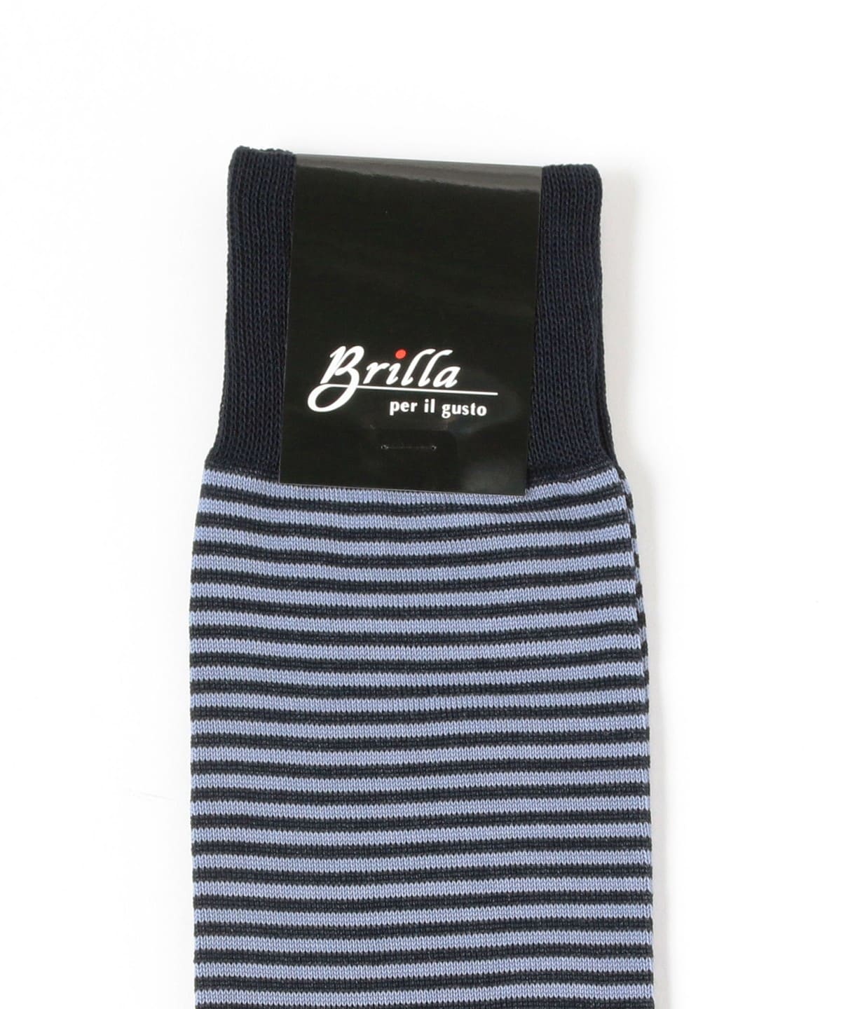 B印MARKET（B印マーケット）【別注】B印MARKET / Brilla per il gusto ボーダー ソックス（レッグウェア ...