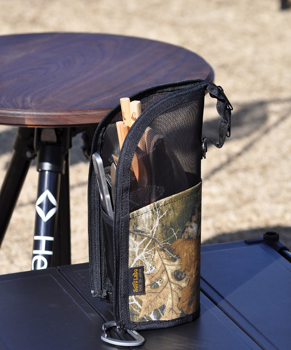 B印MARKET（B印マーケット）菊地延@B印MARKET / SOTOLABO Dry mesh Cutlery case REALTREE（アウトドア・スポーツ アウトドアテーブルウェア ...