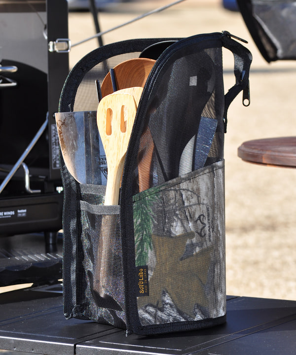 B印MARKET（B印マーケット）菊地延@B印MARKET / SOTOLABO Dry mesh Kitchen Tool case REALTREE（アウトドア・スポーツ アウトドア ...