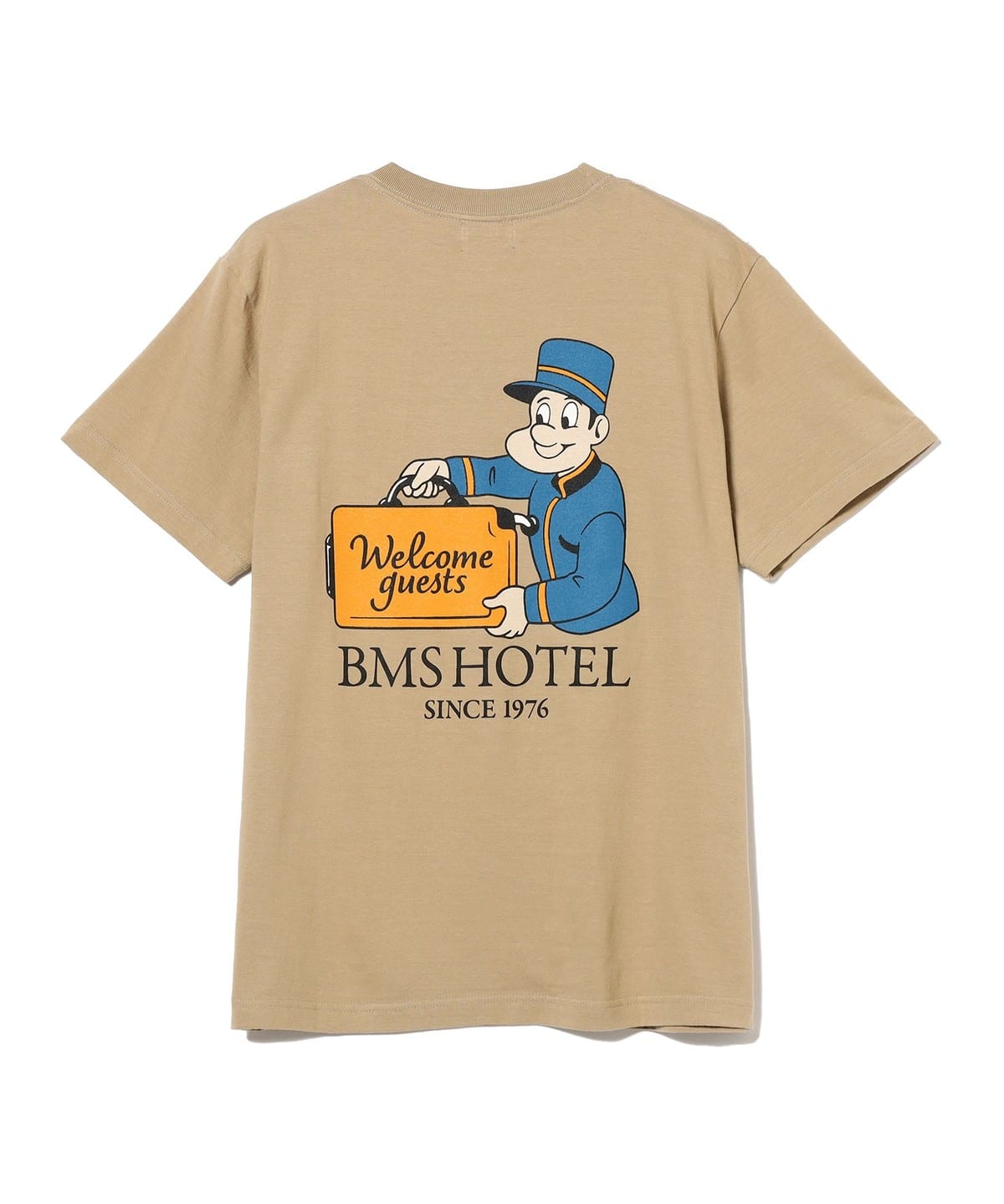 BEAMS（ビームス）BMS HOTEL TEE（Tシャツ・カットソー プリントTシャツ）通販｜BEAMS