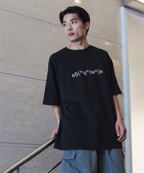 BEAMS T（ビームスT）EISUKE HOSHI / emoticon T-Shirt（Tシャツ・カットソー プリントTシャツ）通販｜BEAMS