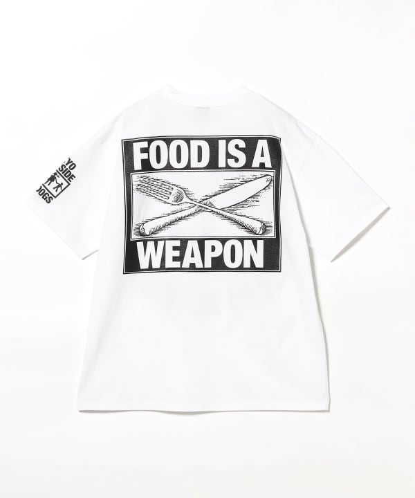 BEAMS T（ビームスT）BIAS DOGS / FOOD IS WEAPON（Tシャツ・カットソー プリントTシャツ）通販｜BEAMS
