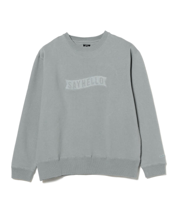 BEAMS T（ビームスT）【アウトレット】SAYHELLO / Logo Crew（トップス スウェット）通販｜BEAMS