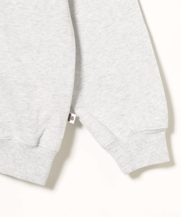 BEAMS T (BEAMS T) SAYHELLO / Basic Logo Patch Crew (Tops Sweatshirt) for sale | BEAMS