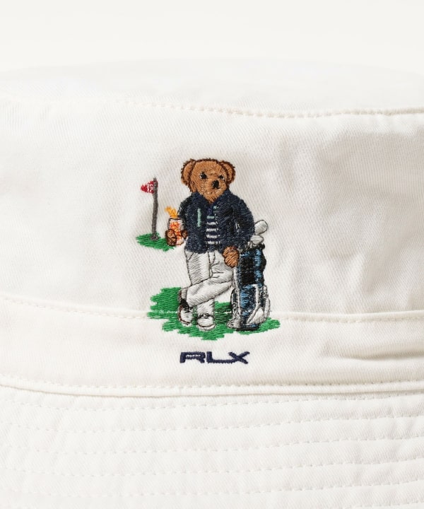 BEAMS GOLF (BEAMS GOLF) RALPH LAUREN / RLX GOLF Polo Bear Cotton Twill ...