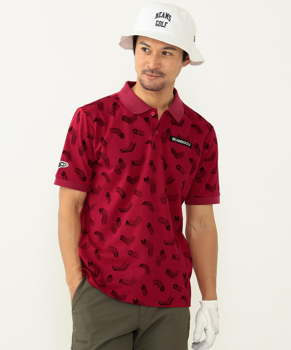 BEAMS GOLF BEAMS GOLF Outlet] BEAMS GOLF ORANGE LABEL / Slinky logo ...