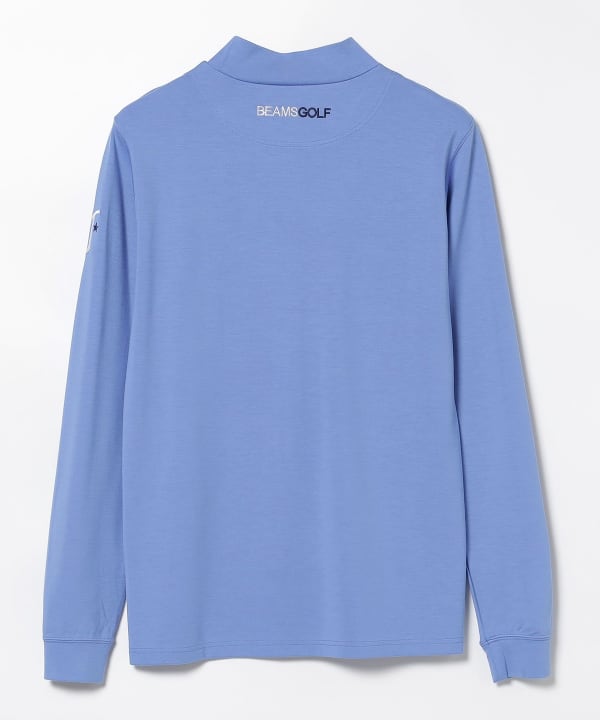 BEAMS GOLF (BEAMS GOLF) ORANGE LABEL / Star Flag Logo Tour Mock Neck ...