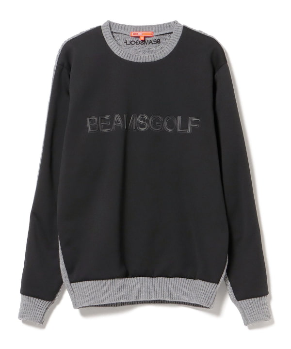 BEAMS GOLF (BEAMS GOLF) ORANGE LABEL / Fleece-lined docking knit ...