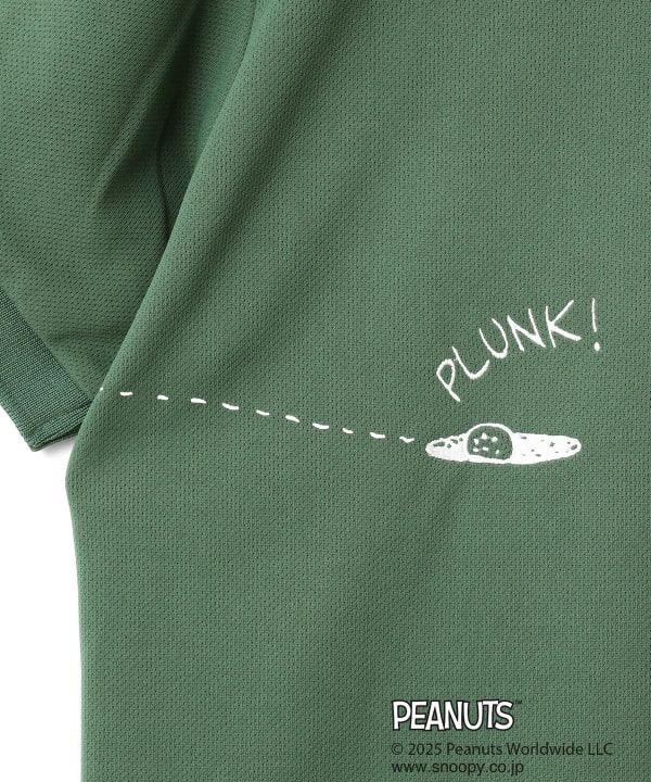 BEAMS GOLF（ビームス ゴルフ）〈WOMEN〉PEANUTS スヌーピー PLUNK！ポロシャツ.（シャツ・ブラウス ポロシャツ ...