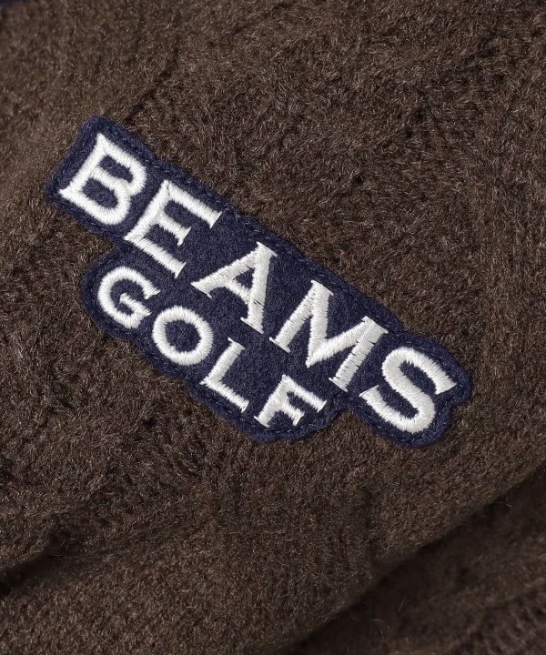 BEAMS GOLF BEAMS GOLF PURPLE LABEL / 男裝 絞花針織 背心（上衣 毛衣・針織毛衣）網購｜BEAMS