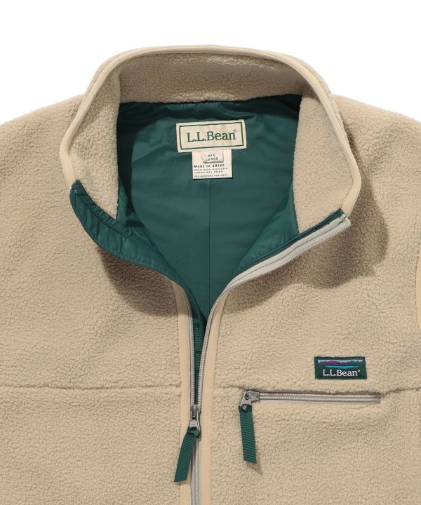 B:MING by BEAMS (B:MING by BEAMS) L.L.Bean / Topsham Boa Fleece Vest BEAMS