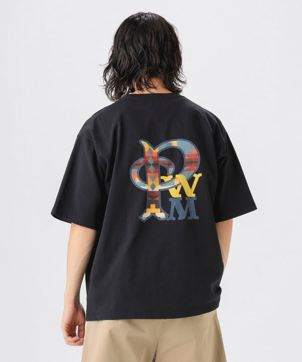 B:MING by BEAMS Pendleton × B:MING by BEAMS / 別注 男裝 PWM 印花 短袖 T恤（T恤・剪裁上衣 T恤）網購｜BEAMS