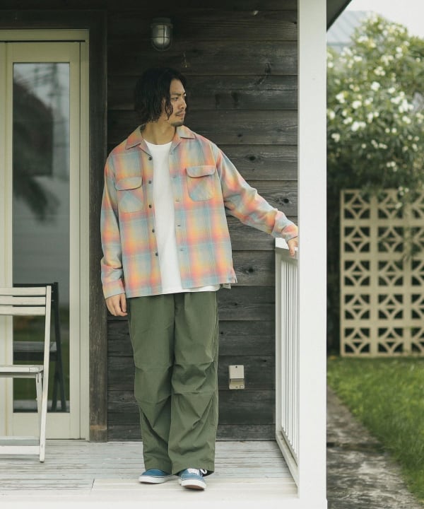 B:MING by BEAMS PENDLETON × B:MING by BEAMS / 別注 男裝 開領 襯衫（襯衫・罩衫 休閒襯衫）網購｜BEAMS