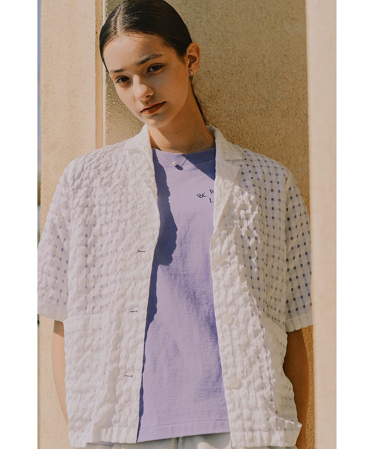 B:MING by BEAMS（ビーミング by ビームス）【手洗いOK】シアー チェック ジャケット（S～M）（ジャケット カジュアルジャケット）通販｜BEAMS